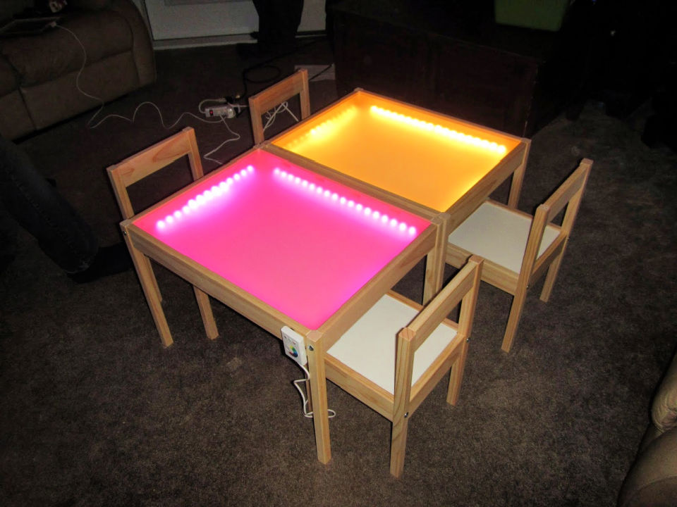25 Homemade DIY Light Table Plans - Blitsy