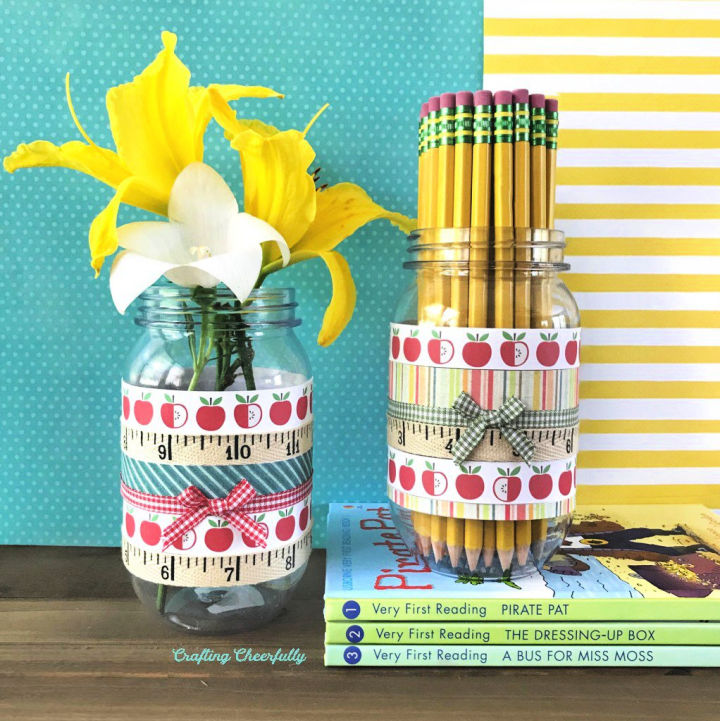25 DIY Pencil Holder Ideas to Organize Your Desk - Blitsy