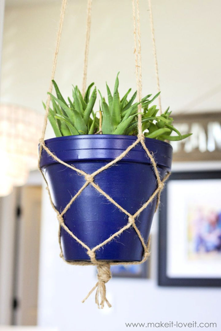 25 DIY Macrame Plant Hanger Patterns with Easy Instructions
