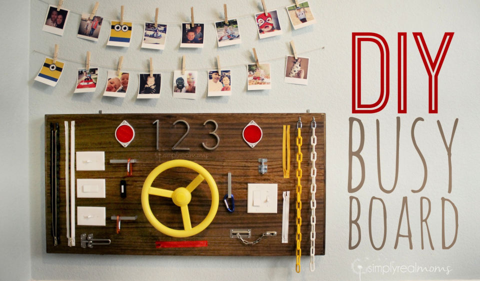 DIY Busy Board (15 Ideas) - Blitsy