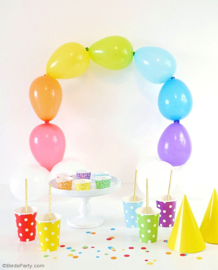 DIY Balloon Arch - Step by Step Instructions - Blitsy