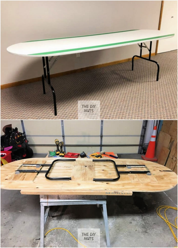 25 Cheap and Useful DIY Folding Table Plans To Save More Space