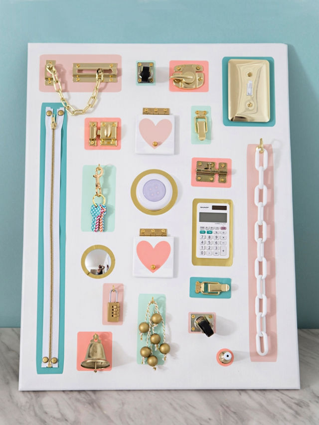 DIY Busy Board (15 Ideas) - Blitsy
