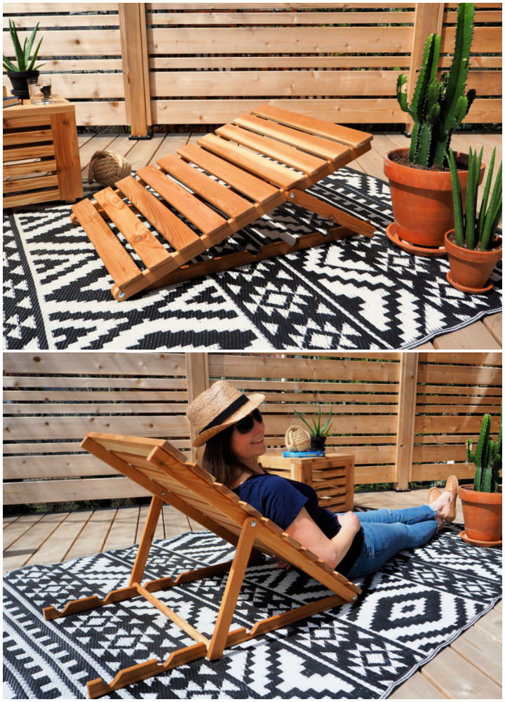 25 Free DIY Chaise Lounge Plans with Easy Instructions - Blitsy