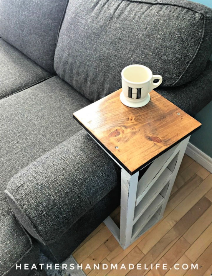 25 DIY Sofa Table Plans to Build your own Behind Couch Table