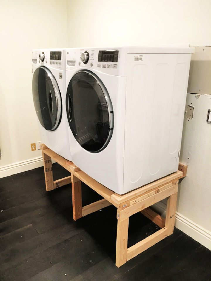 DIY Laundry Pedestal (20 Ways to Build) - Blitsy