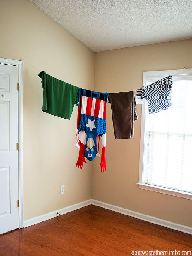 15 Durable and Cheap DIY Clothesline Ideas To Make - Blitsy
