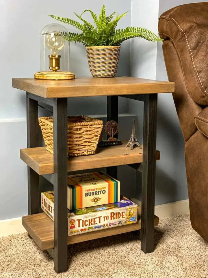 25 Cheap DIY Bedside Table Plans and Ideas - Blitsy