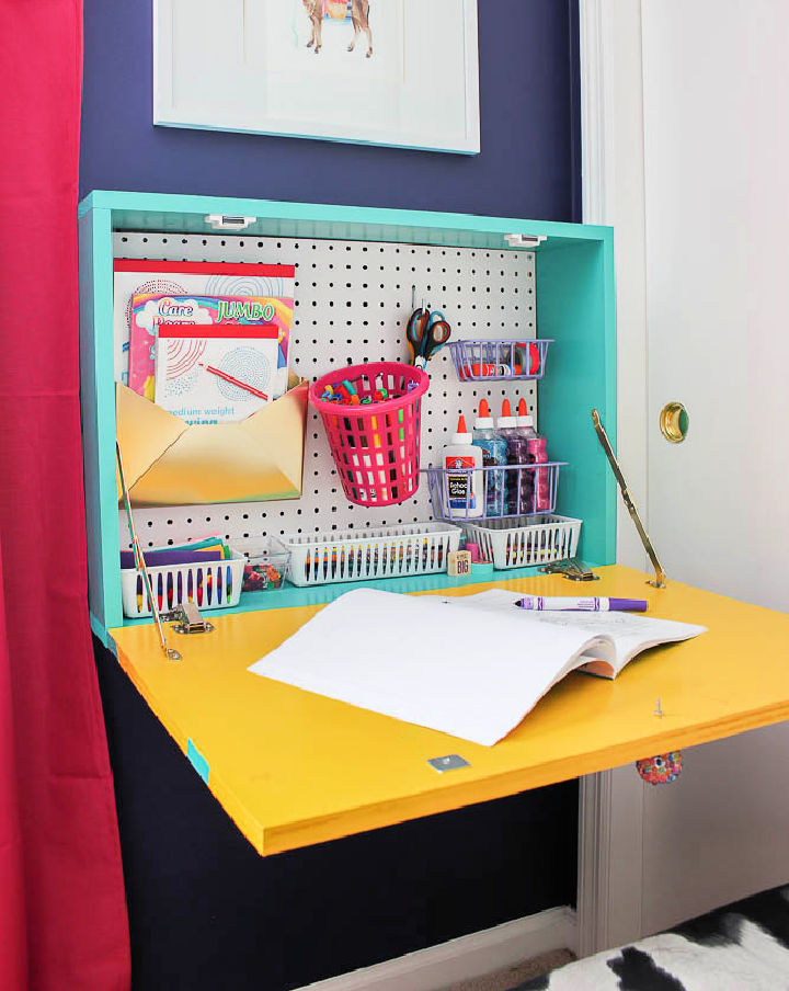 25 DIY Kids Desk Plans and Ideas To Build Your Own