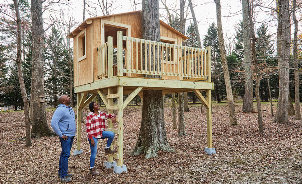 DIY Tree House (30 Free Plans) - Blitsy