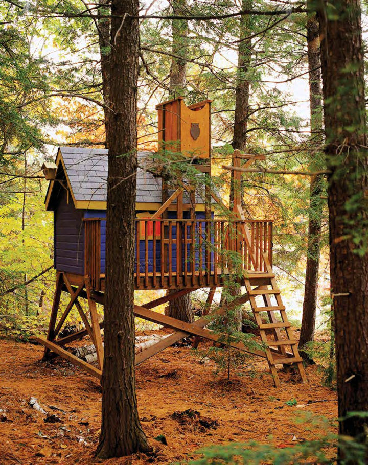 DIY Tree House (30 Free Plans) - Blitsy