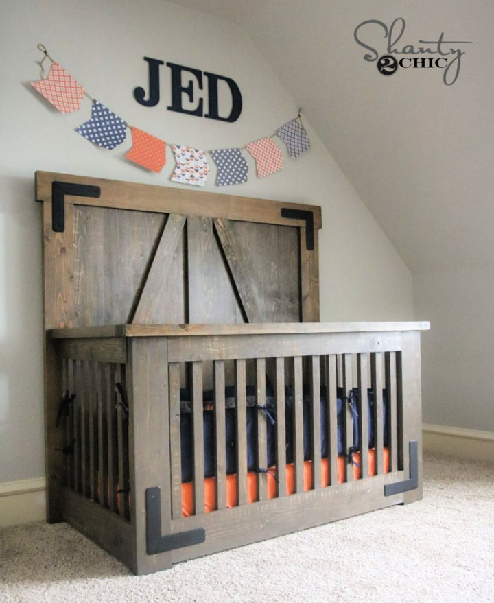 27 Homemade DIY Crib Plans To Build For Your Baby - Blitsy