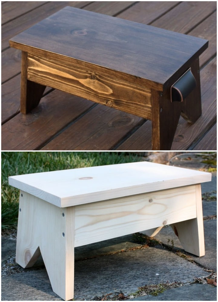 DIY Step Stool (25 Free Plans) - Blitsy