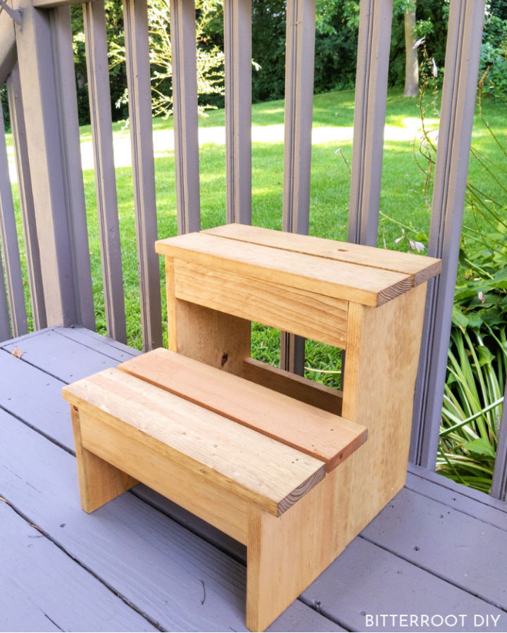 DIY Step Stool (25 Free Plans) - Blitsy