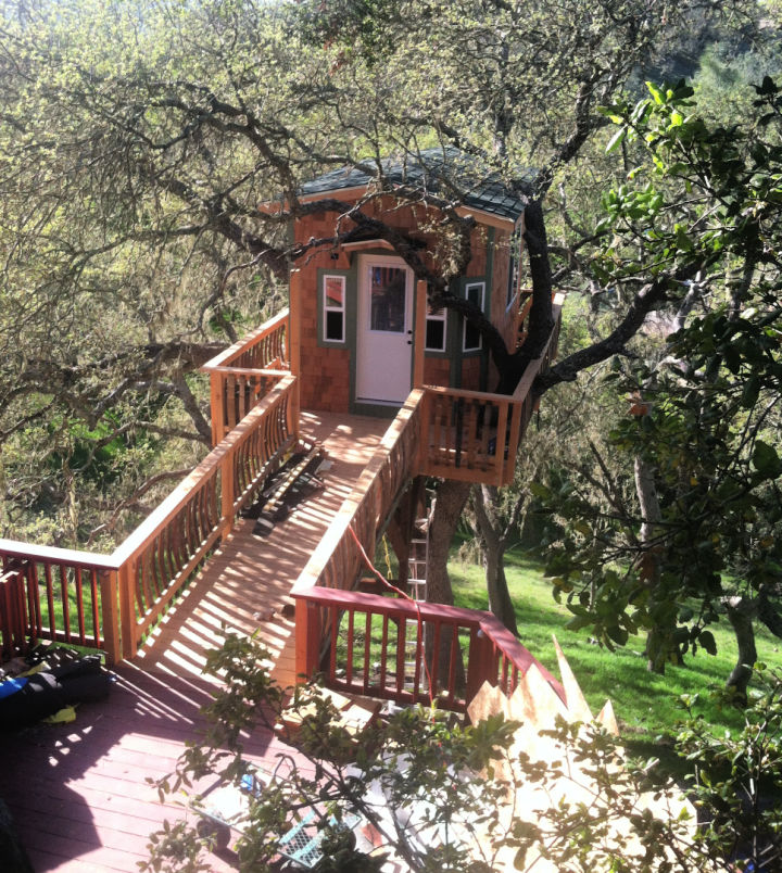 DIY Tree House (30 Free Plans) - Blitsy