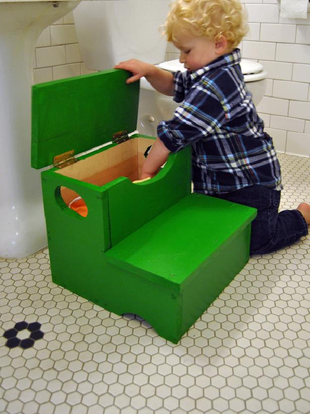DIY Step Stool (25 Free Plans) - Blitsy
