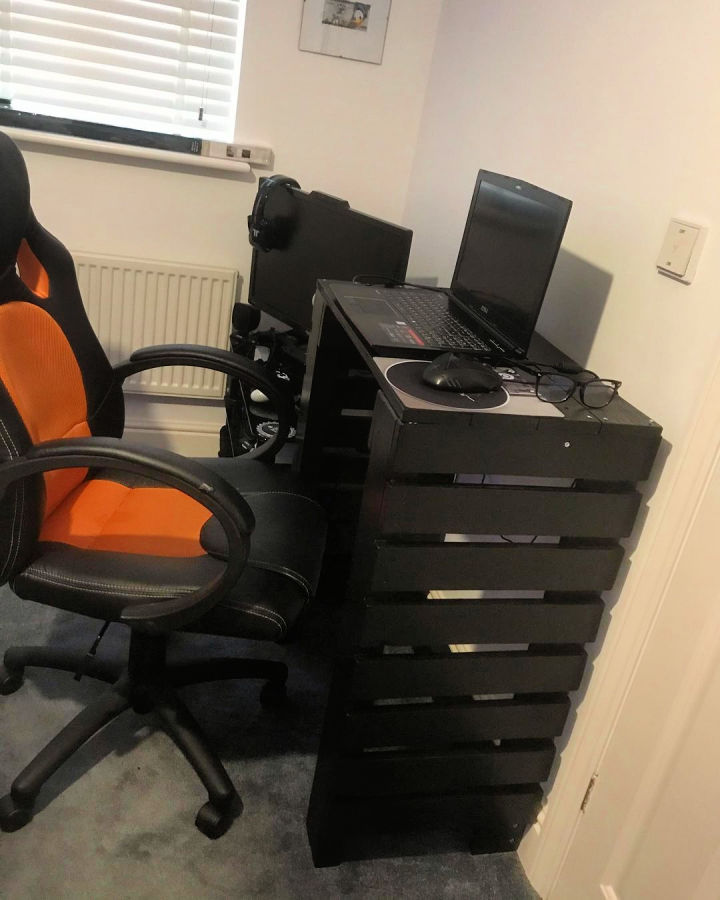 40 DIY Wood Pallet Desk Ideas with Free Plans - Blitsy