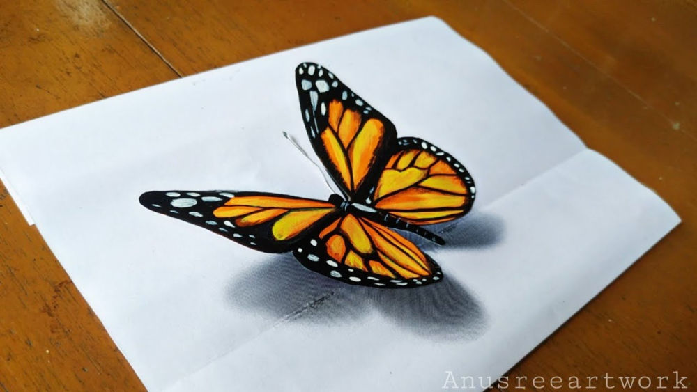 25 Easy Butterfly Drawing Ideas - How to Draw