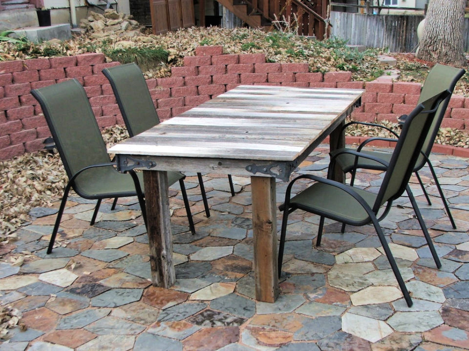 30 Free DIY Outdoor Table Plans (2024 Updated) - Blitsy