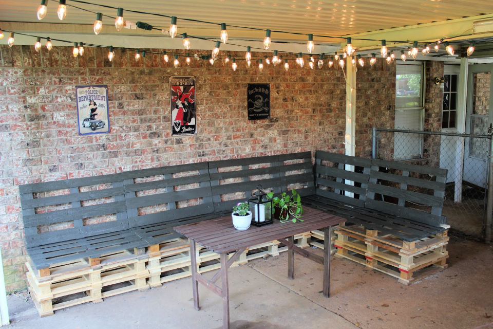 40 DIY Wood Pallet Bench Plans and Ideas - Blitsy