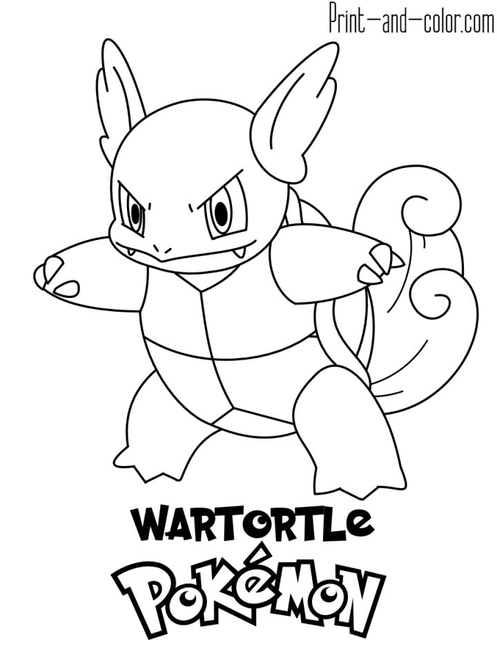 25 Free Pokemon Coloring Pages for Kids and Adults