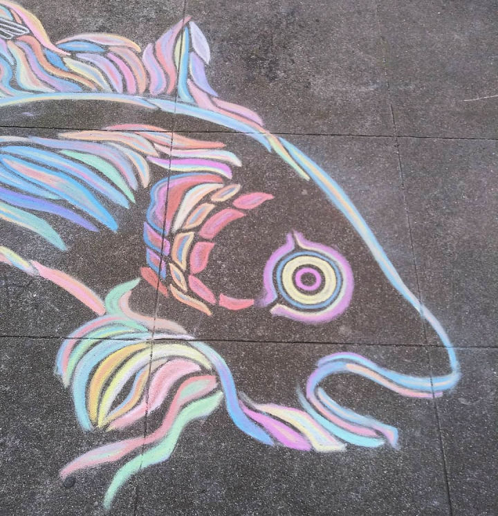 30 Easy Chalk Art Ideas - Chalk Drawing Ideas for Sidewalk