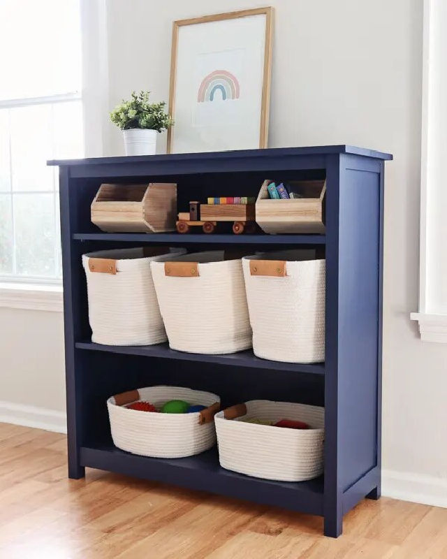 40 Free DIY Bookshelf Plans to Build - Blitsy