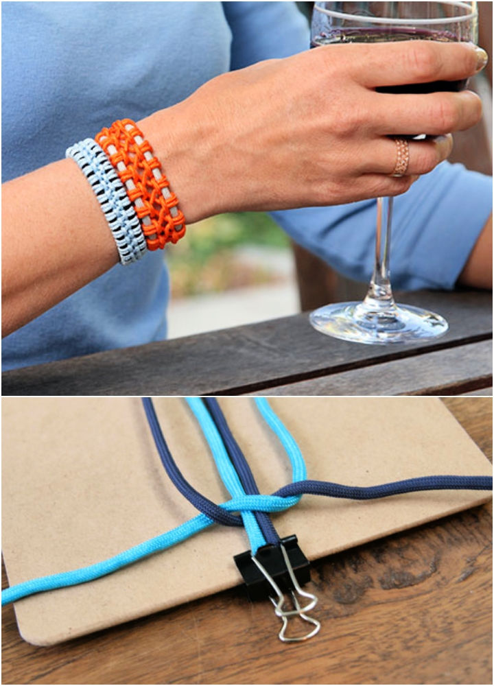 20 Free DIY Paracord Bracelet Patterns to Make - Blitsy