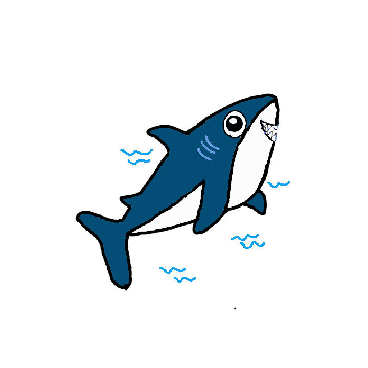 25 Easy Shark Drawing Ideas - How to Draw a Shark