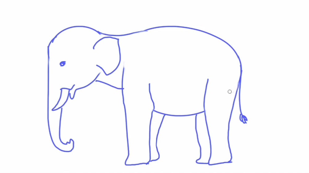 25 Easy Elephant Drawing Ideas - How to Draw an Elephant