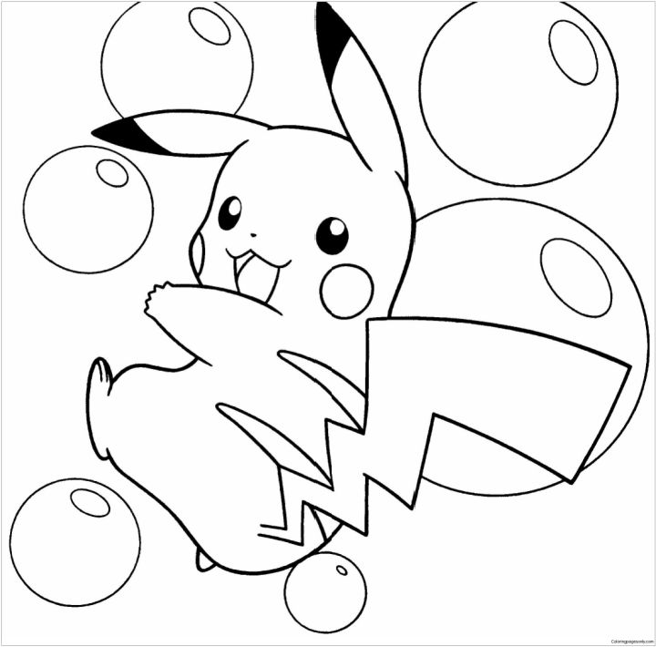25 Free Pokemon Coloring Pages for Kids and Adults