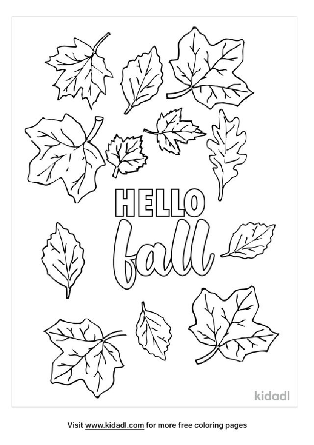 25 Free Printable Fall Coloring Pages for Kids and Adults