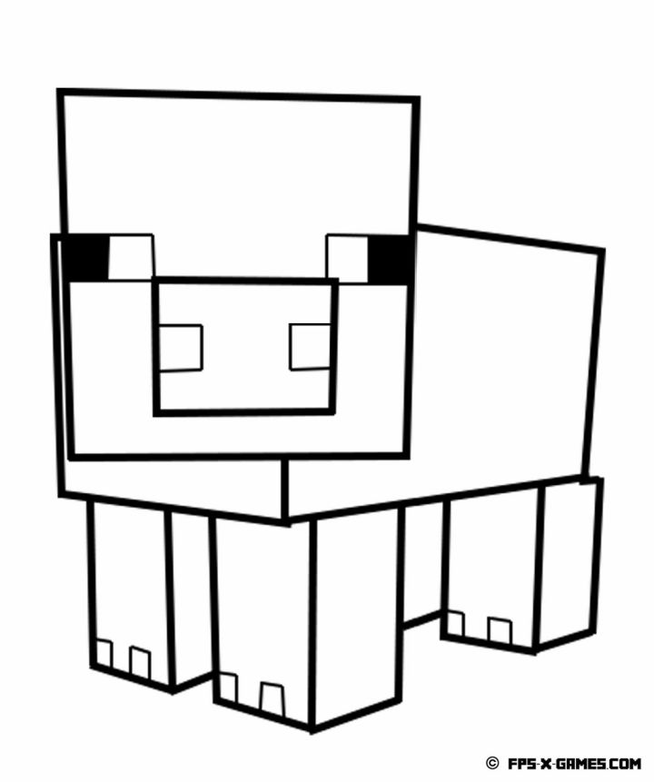 25 Free Minecraft Coloring Pages for Kids and Adults
