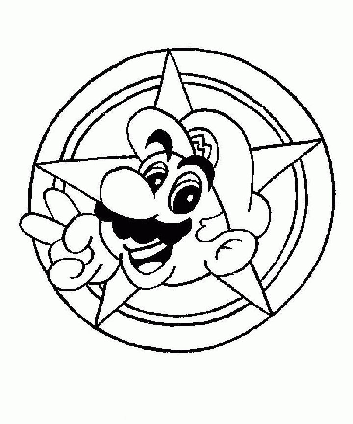 20 Free Mario Coloring Pages for Kids and Adults