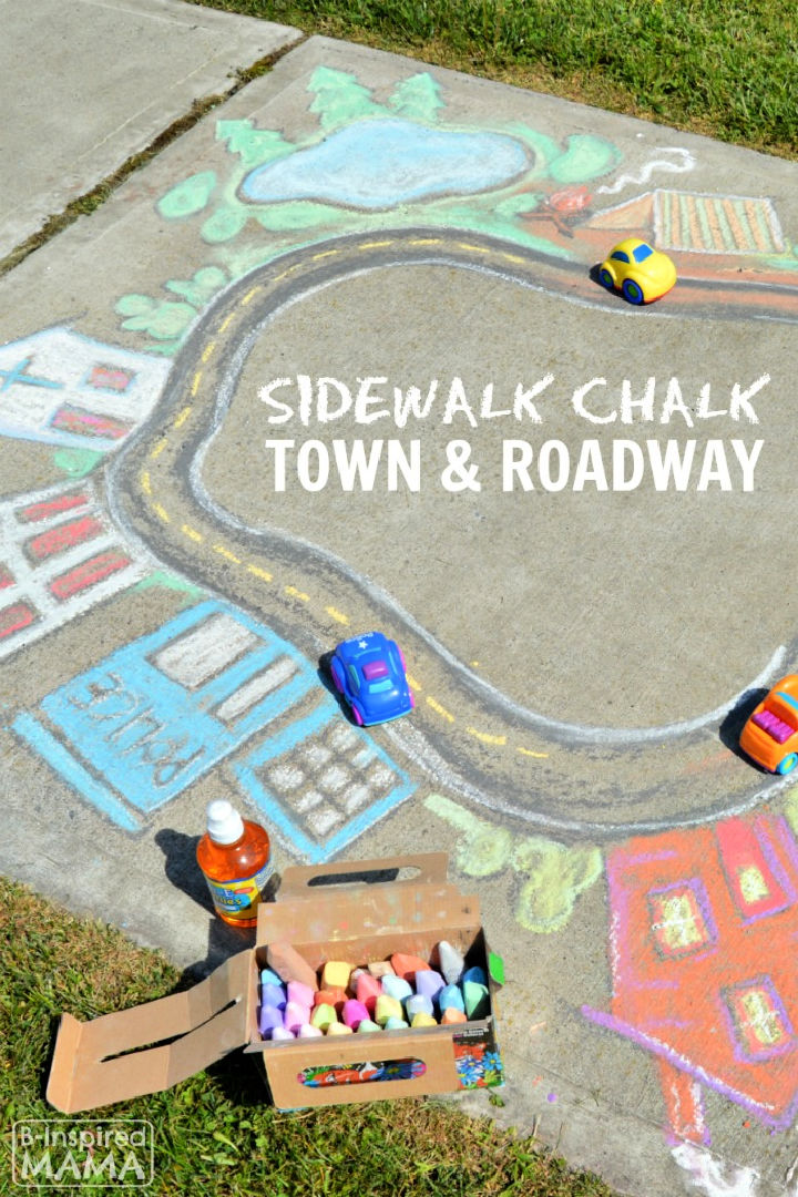 30 Easy Chalk Art Ideas - Chalk Drawing Ideas for Sidewalk
