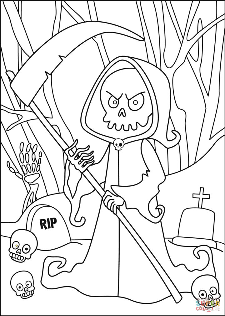 25 Free Halloween Coloring Pages and Printables - Blitsy