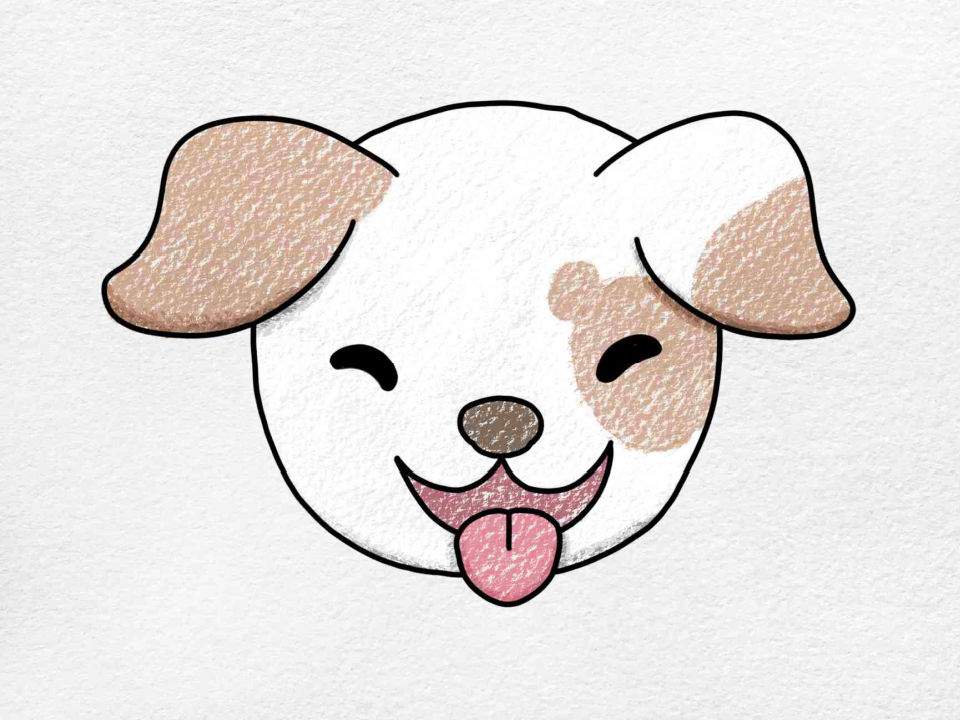 25 Easy Dog Drawing Ideas - How to Draw a Dog