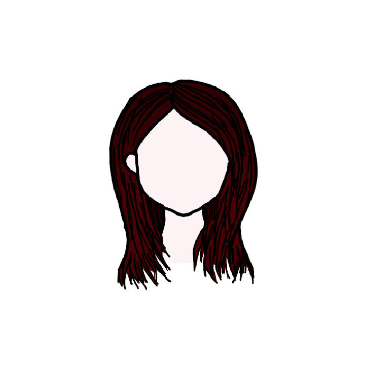 25 Easy Hair Drawing Ideas - How to Draw Hair - Blitsy