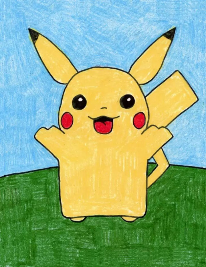 25 Easy Pikachu Drawing Ideas - How to Draw Pikachu