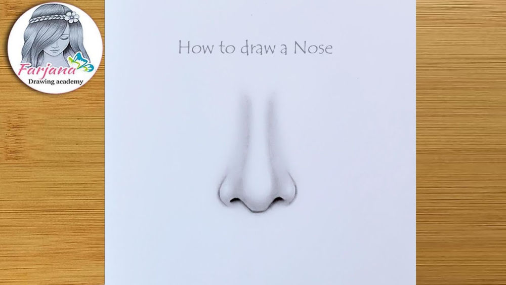 25 Easy Nose Drawing Ideas - How To Draw A Nose - Blitsy