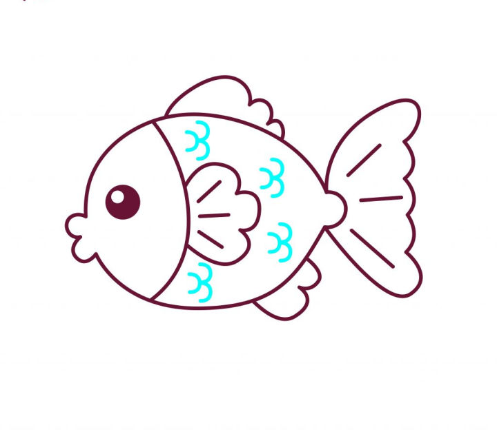 25 Easy Fish Drawing Ideas - How to Draw a Fish