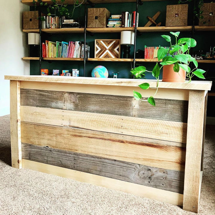 40 DIY Wood Pallet Desk Ideas with Free Plans - Blitsy