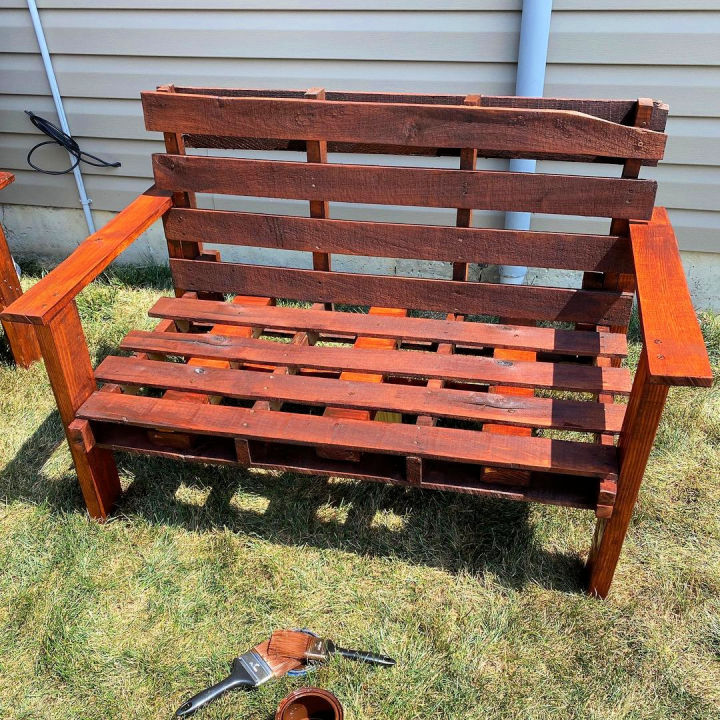 40 DIY Wood Pallet Bench Plans and Ideas - Blitsy