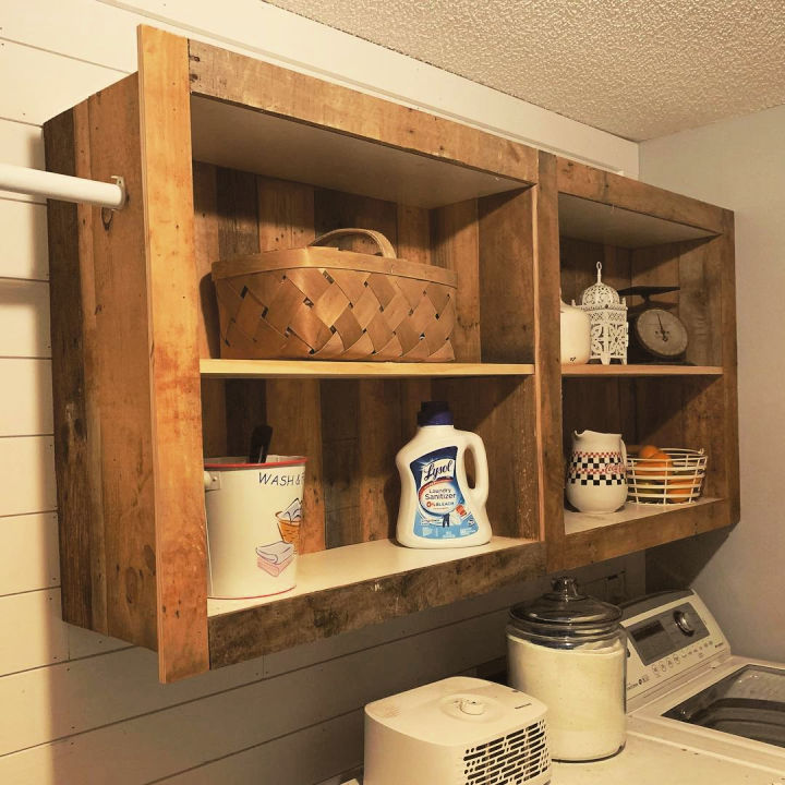 20 Easy Wooden Pallet Cabinets Under Cheap Budget - Blitsy