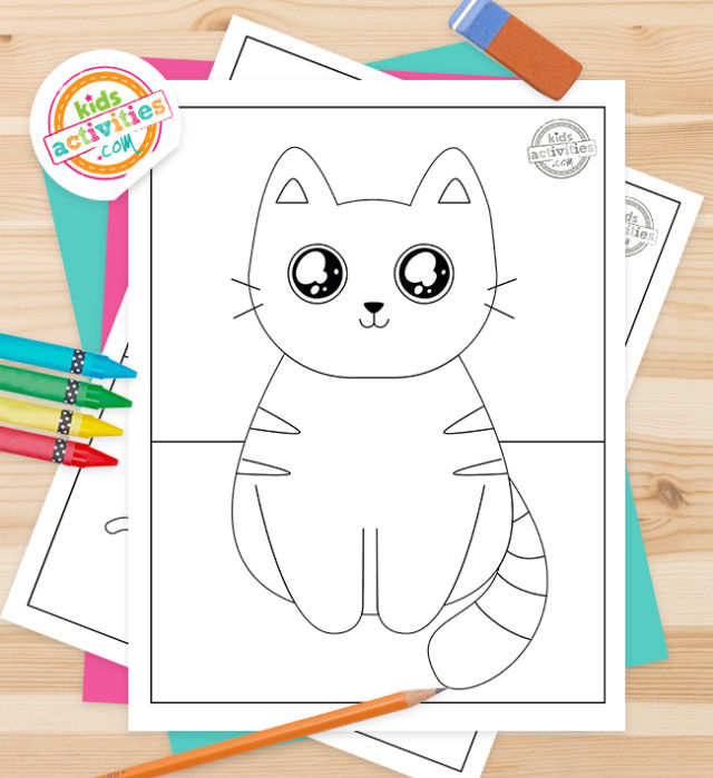25 Free Cat Coloring Pages for Kids and Adults