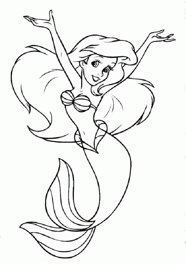 20 Free Mermaid Coloring Pages For Kids And Adults