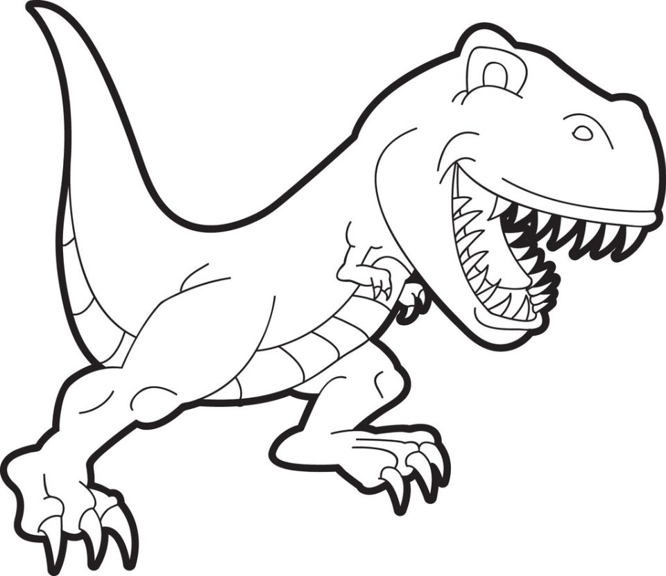 25 Free Dinosaur Coloring Pages for Kids and Adults