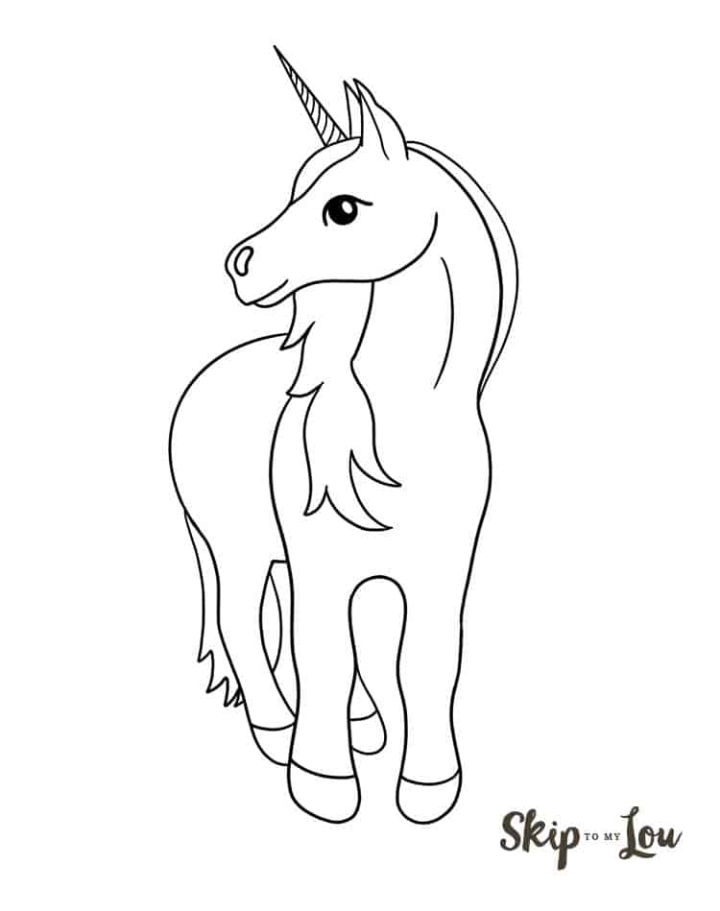 30 Easy Unicorn Drawing Ideas - How to Draw a Unicorn - Blitsy