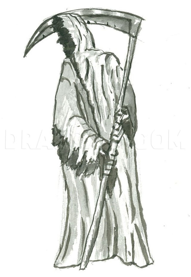 20 Easy Grim Reaper Drawing Ideas - Cool Grim Reaper Drawings