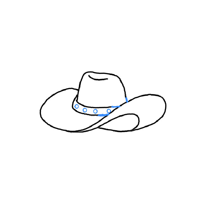 15 Easy Cowboy Hat Drawing Ideas - How To Draw A Cowboy Hat
